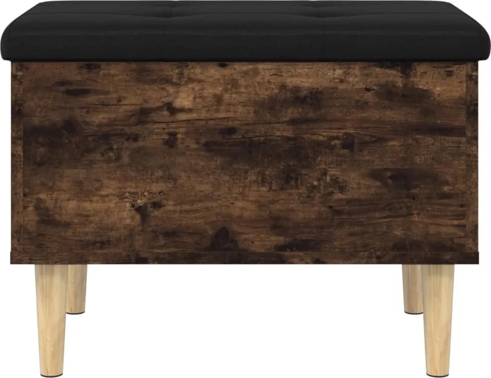 vidaXL Úložná lavice 62 x 42 x 46 cm kompozitní dřevo [835072] Barva: kouřový dub