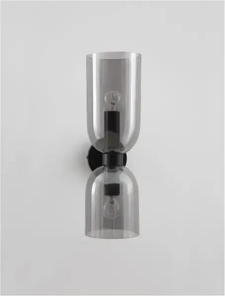 Designové nástěnné svítidlo Palmer 16.5 černé