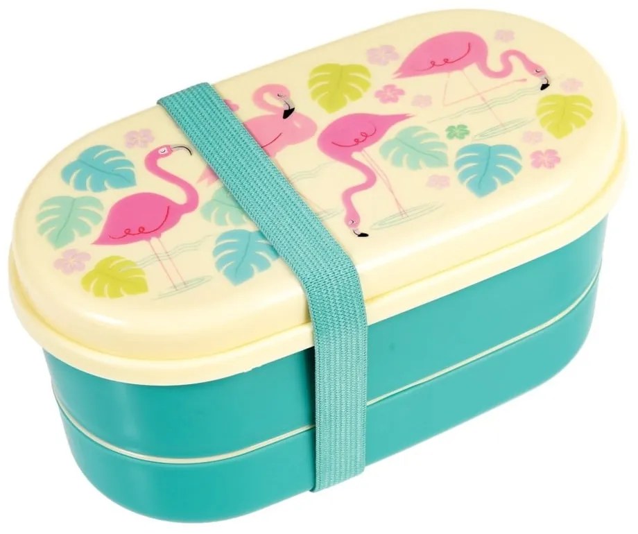 Obědový box Rex London Flamingo Bay