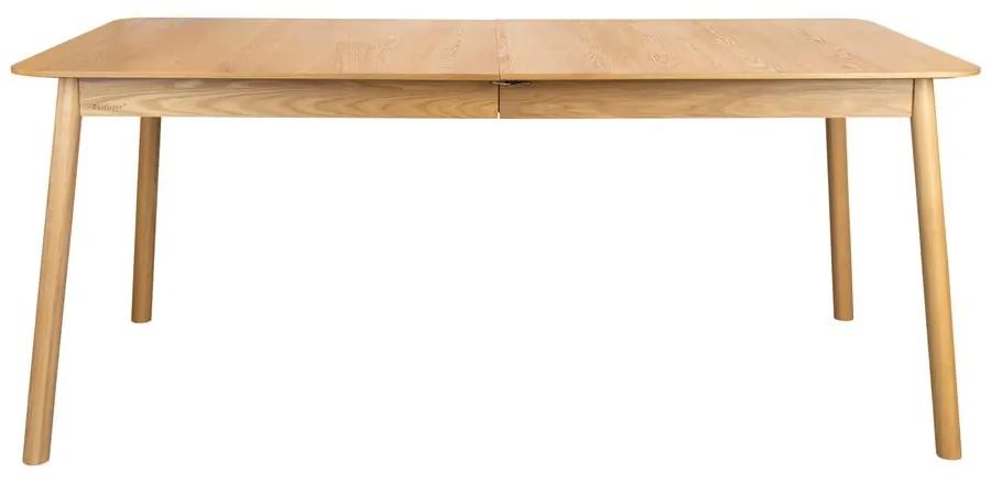 Rozkládací jídelní stůl s deskou v dubovém dekoru 90x180 cm Glimps – Zuiver