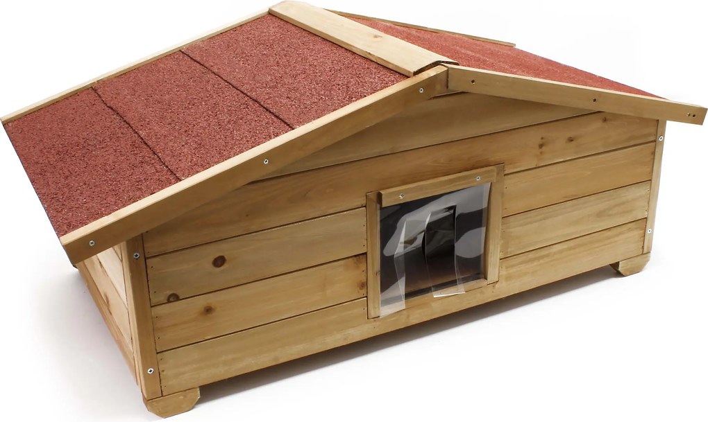 Domeček pro kočku Wiltec – 99 × 52 × 42 cm (51482)