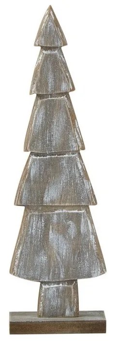 Dřevěná dekorační figurka KJ Collection Tree, výška 30,5 cm