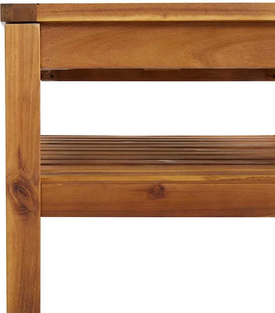vidaxL Konferenční stolek 65 x 65 x 35 cm masivní akáciové dřevo 316292