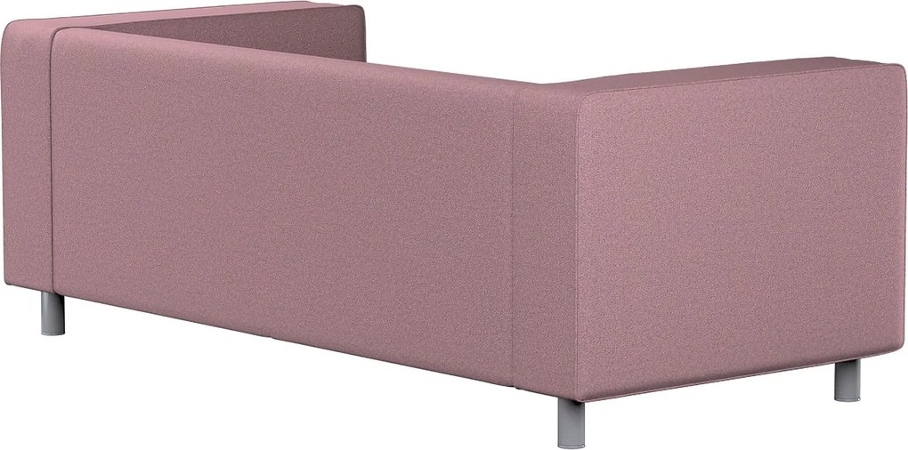 Potah na pohovku IKEA Klippan 2-místná barva růžová látka pletený vzor