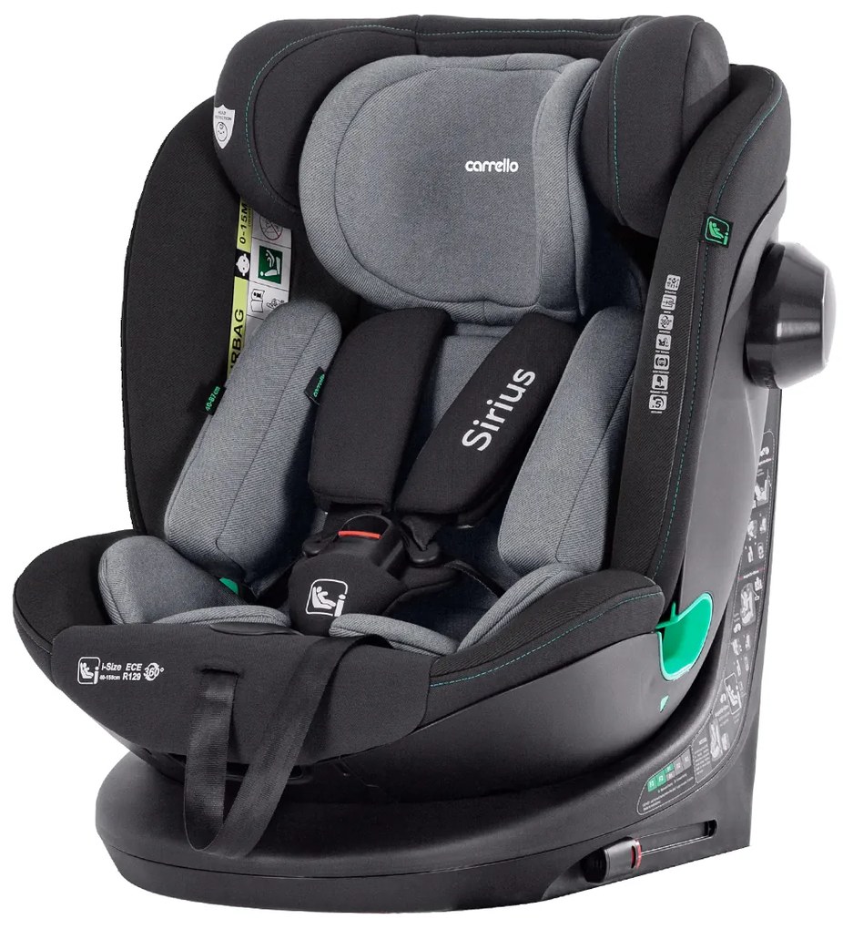 Dětská autosedačka Carrello Sirius CRL-8808 Sky Grey