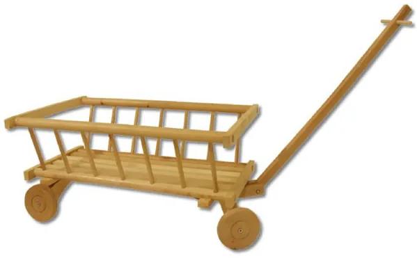 ImportWorld Dřevěný dětský vozík Bevan