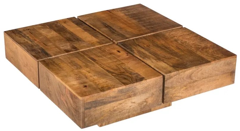 Designový konferenční stolek Cube Mango 80cm