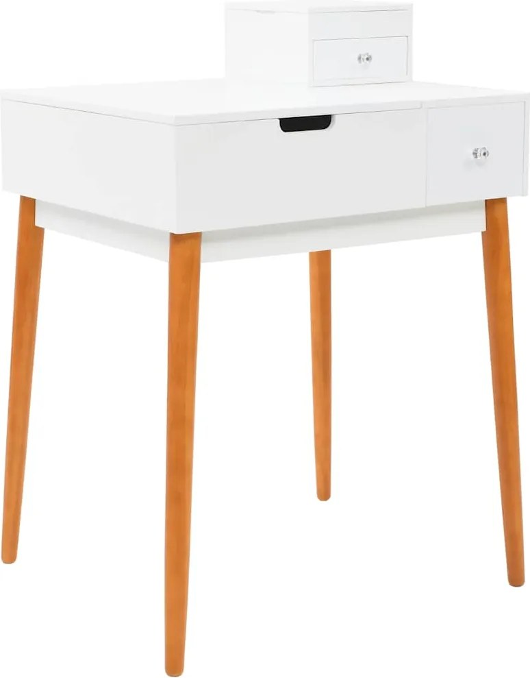 Toaletní stolek se zrcadlem MDF 60 x 50 x 86 cm 245752