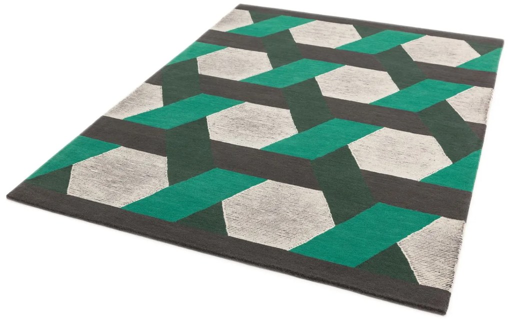 Zelený koberec Moby Green Rozměry: 160x230 cm