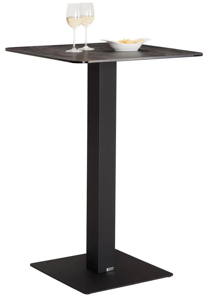 XXXLutz BAROVÝ STŮL, černá, 70/70/105 cm Novel - Barové stoly - 000069001801