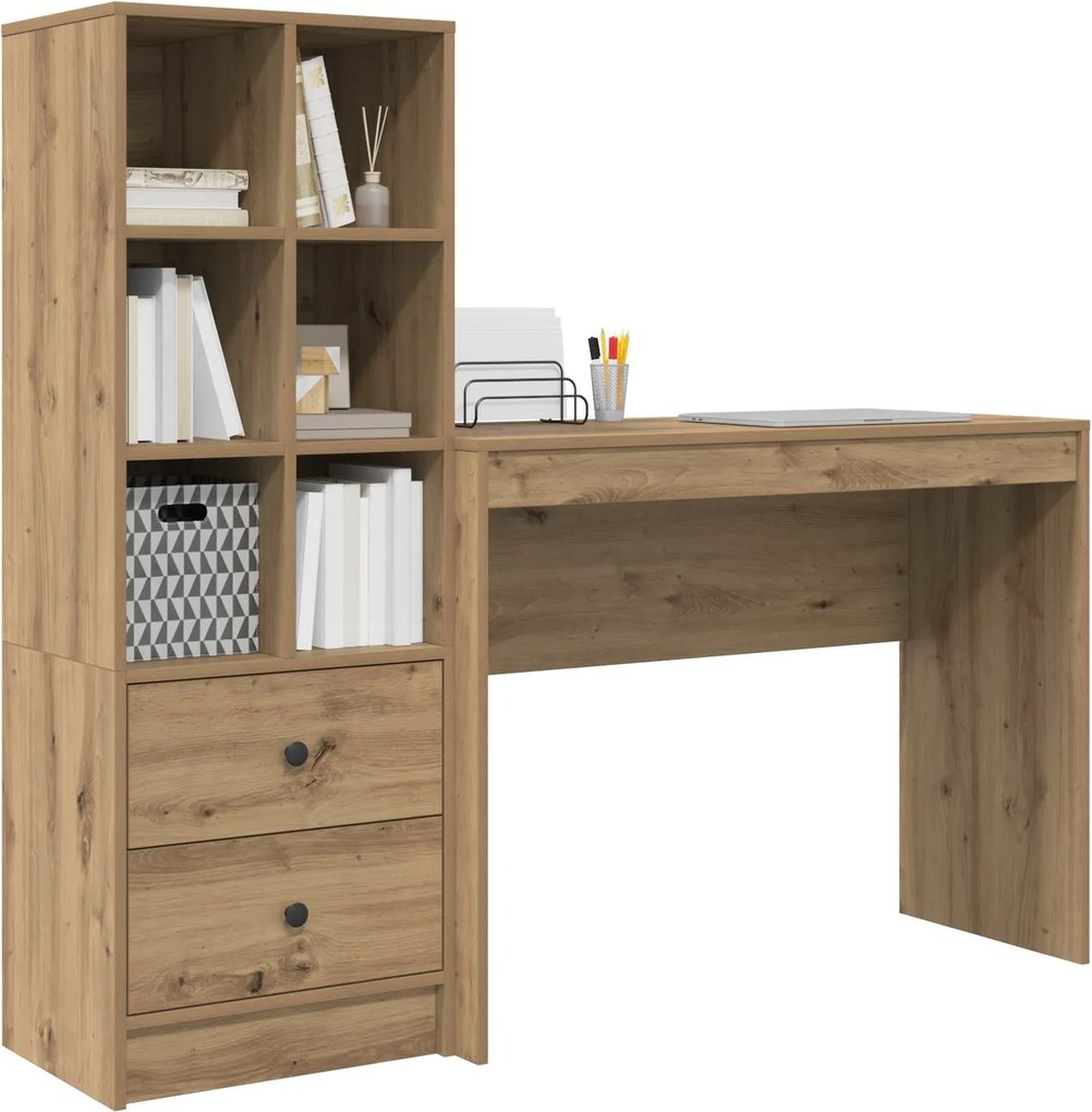 Stůl Artisanový dub 145,5 x 40 x 127 cm 2 ks 3337336