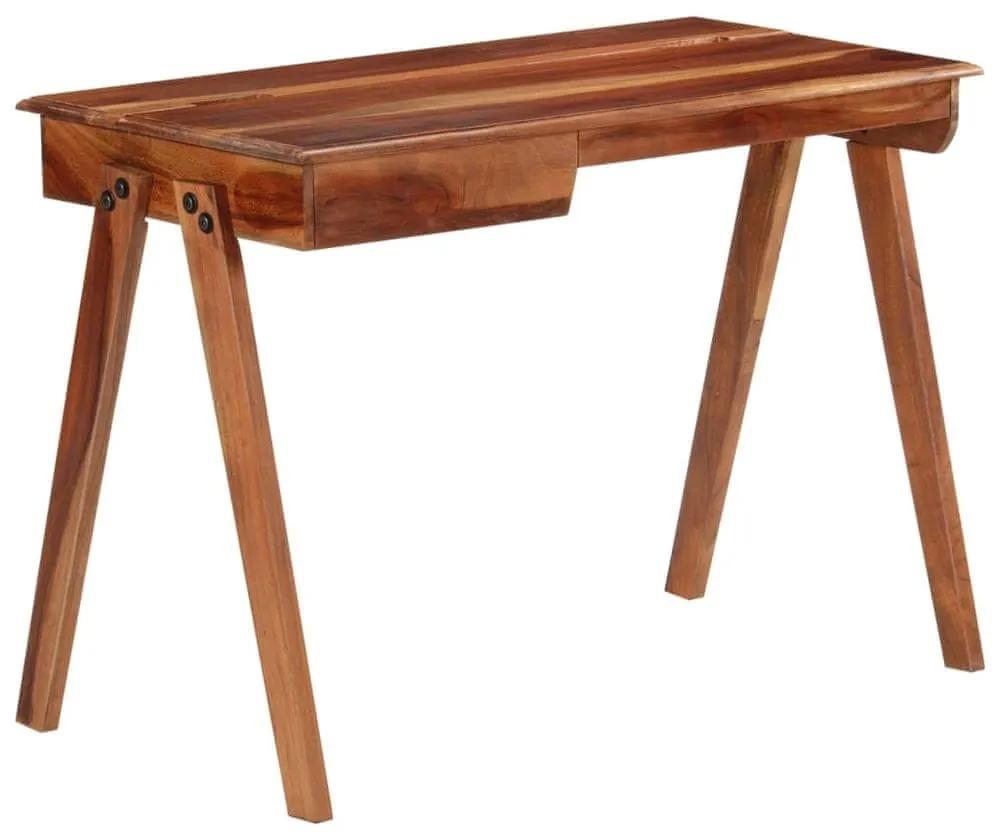Petromila Psací stůl se zásuvkami 110 x 50 x 77 cm masivní akáciové dřevo