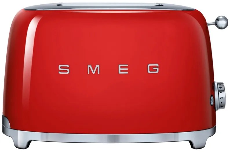 SMEG Retro toustovač - 2 plátkový - červený (50088)
