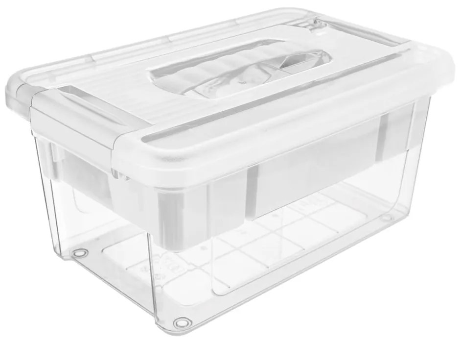 Plastový úložný box s víkem 35x23x17 cm Multi Stormax – Orion