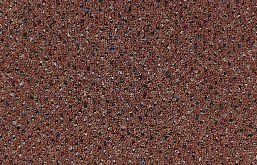 Tapibel Metrážový koberec New Melody 37438 terakota - Rozměr na míru bez obšití cm