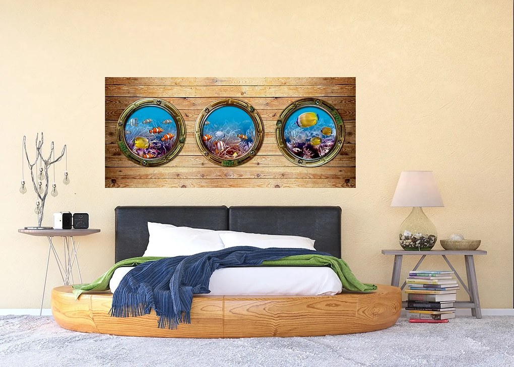 Vliesová fototapeta na zed' Mořský Svět | 202 x 90 cm | DFTNH2755