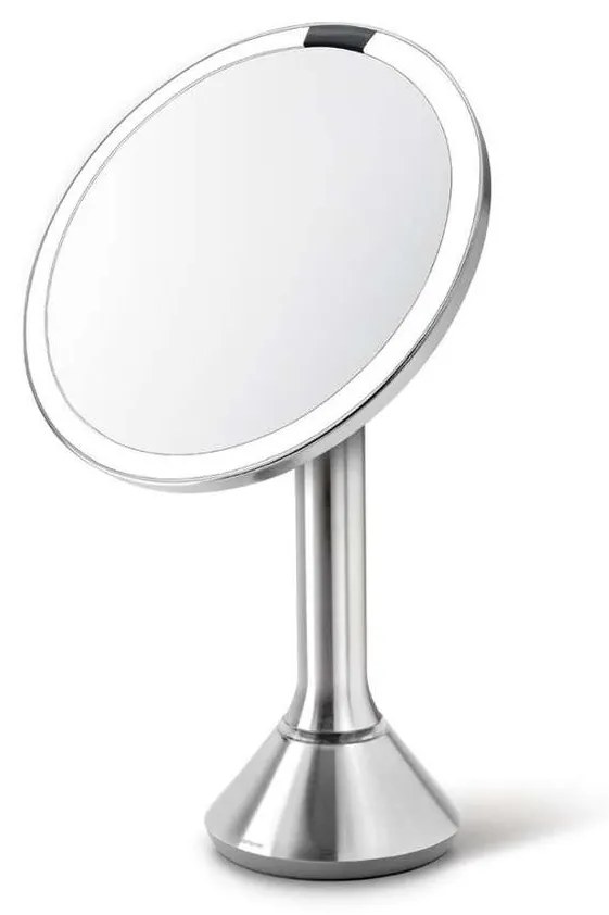 Simplehuman - Kosmetické zrcátko s LED Dual light osvětlením, kartáčovaná nerez ST3052