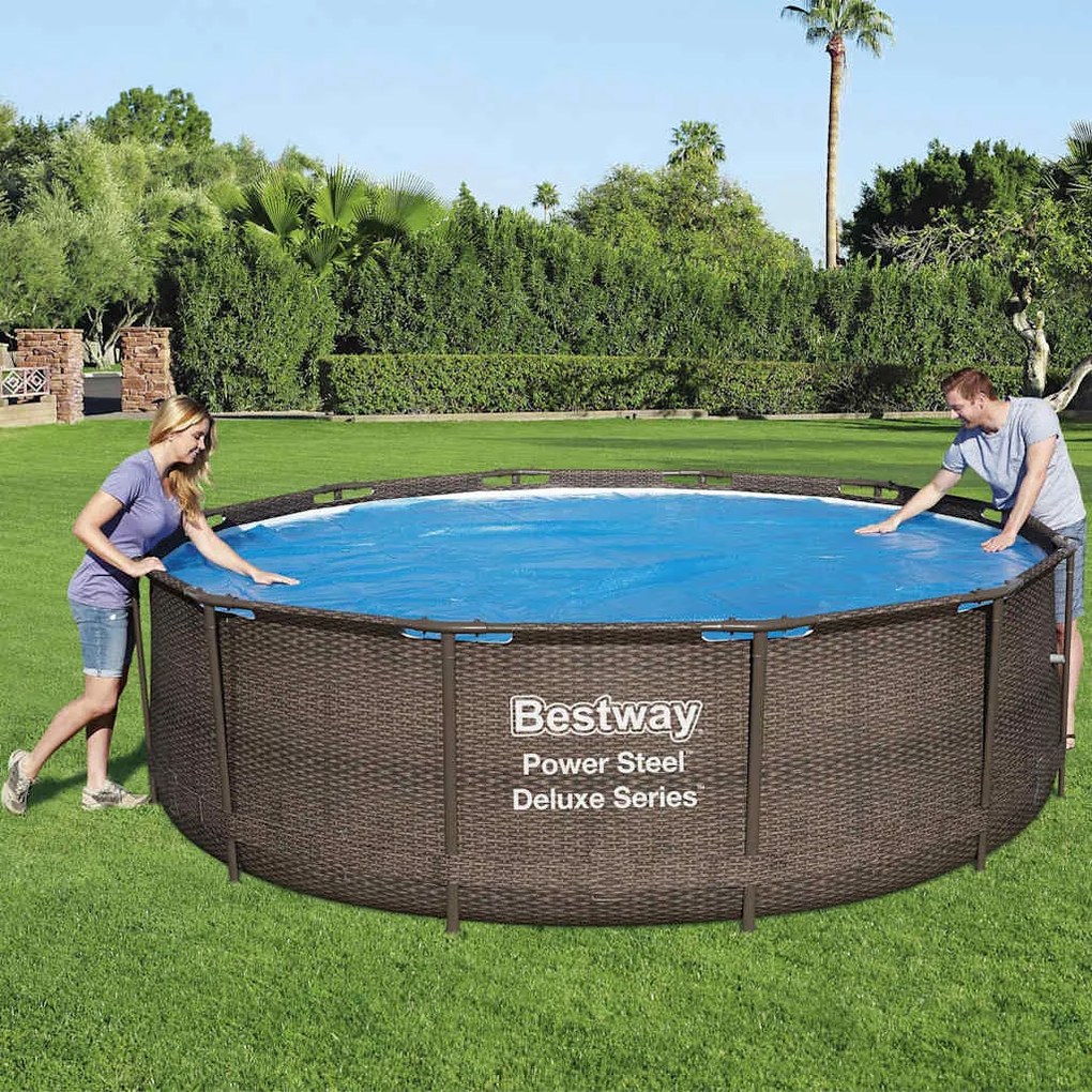 Bestway Solární Krycí Plachta Na Bazén Flowclear 356 Cm