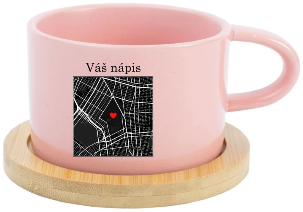 Personalizovaný hrnek Makronka - Místečko lásky