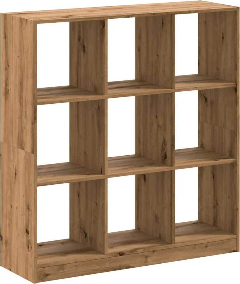 Knihovna dub artisan 102 x 32 x 108 cm kompozitní dřevo 3307845