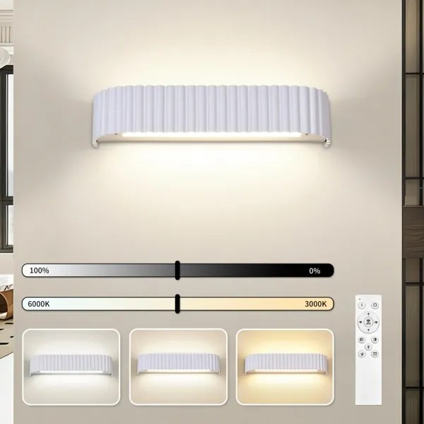 BRILAGI - LED Stmívat. nástěn. svít. FALCON MODERN LED/14W/230V 40 cm bílá + DO