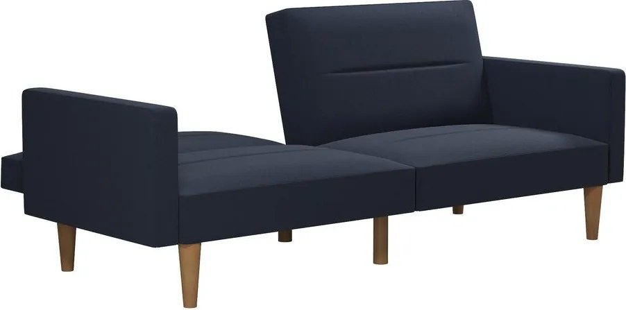 Tmavě modrá polohovací/rozkládací pohovka 204 cm Mainstays - II. jakost – Støraa