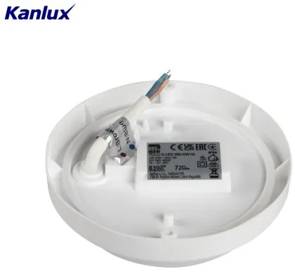 LED svítidlo Kanlux Miledo TOLU O LED 9W-NW-W IP54 neutrální bílá 31497