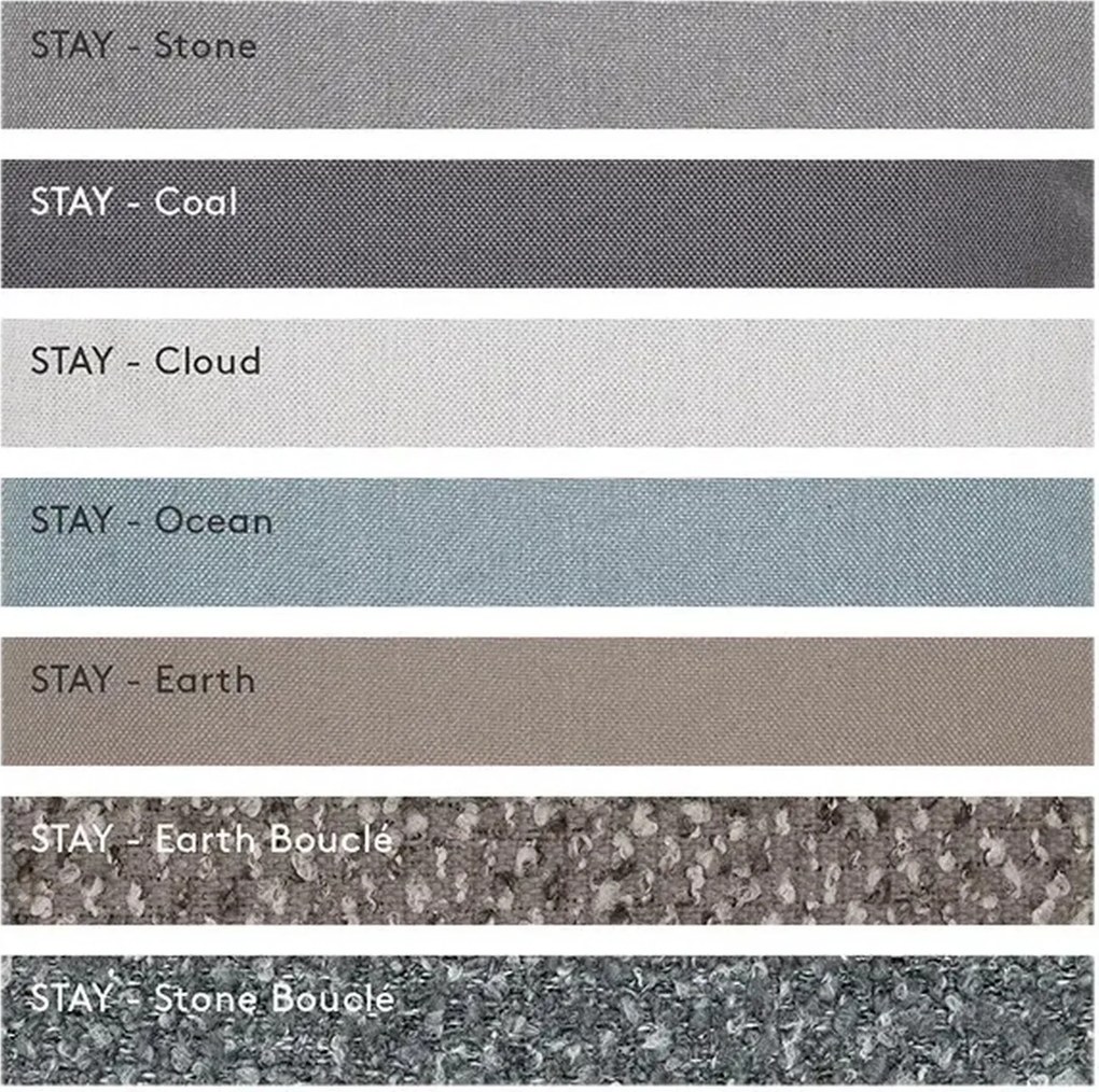 Venkovní lehátko Blomus STAY 120x190cm stone bouclé