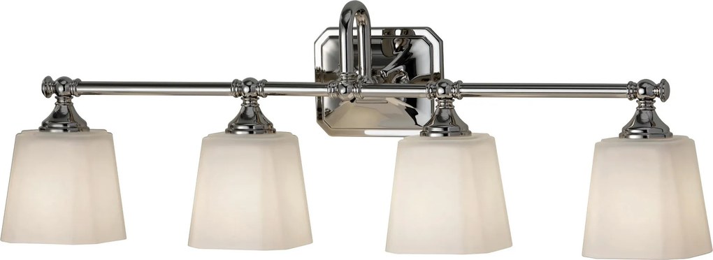 XXXLutz NÁSTĚNNÉ KOUPELNOVÉ SVÍTIDLO, 76.2/25.7/15.2 cm Elstead Lighting - Online Only svítidla - 009093075702