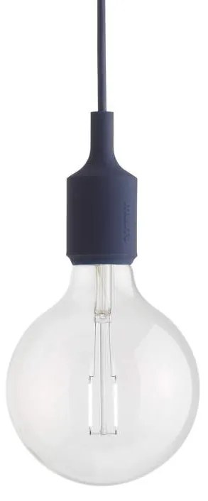 Muuto Závěsná LED lampa E27, midnight blue 13332