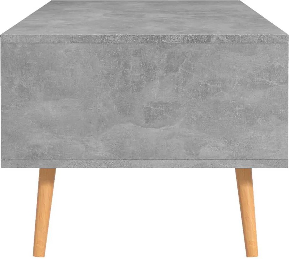 Konferenční stolek betonově šedý 100x49,5x43cm kompozitní dřevo 326790