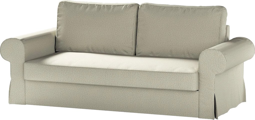Potah na pohovku IKEA Backabro, 3-místná, rozkládací barva béžová látka pletený vzor