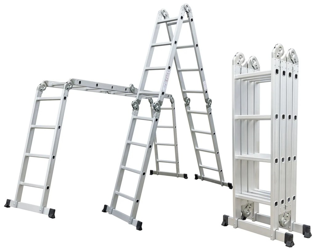 Kloubový žebřík G21 4x4 příčky, 6390462