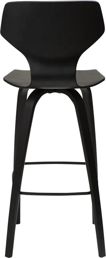Černá barová židle (výška sedáku 75 cm) S.I.T – DAN-FORM Denmark