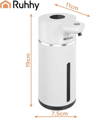 Bezdotykový dávkovač mýdla Ruhhy 420ml bílý