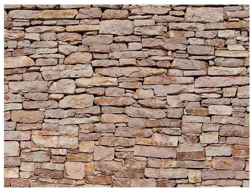 Fototapeta - Přírodní kamenná zeď