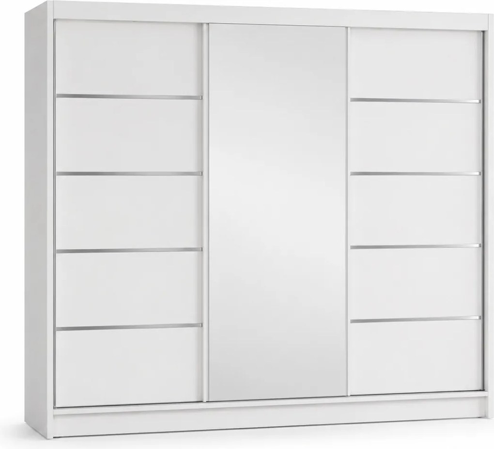 FALCO Skříň Debora VI 200 cm bílá