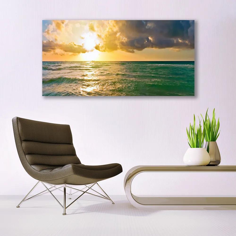 Plexisklo-obraz Moře Západ Slunce 120x60 cm
