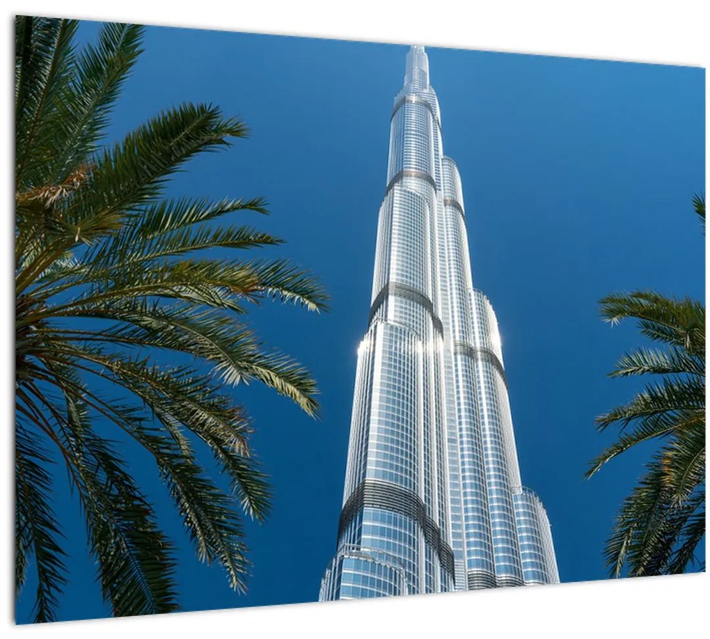 Skleněný obraz - Burj Khalifa (70x50 cm)