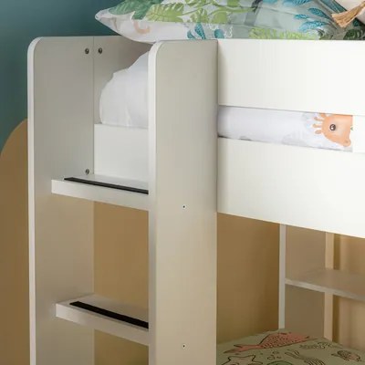 Patrová postel SILK 90x200 bílá