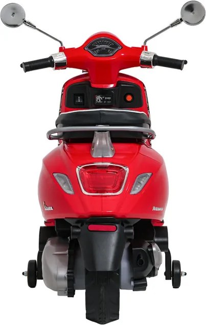 Elektrický skútr Vespa ROMA červený
