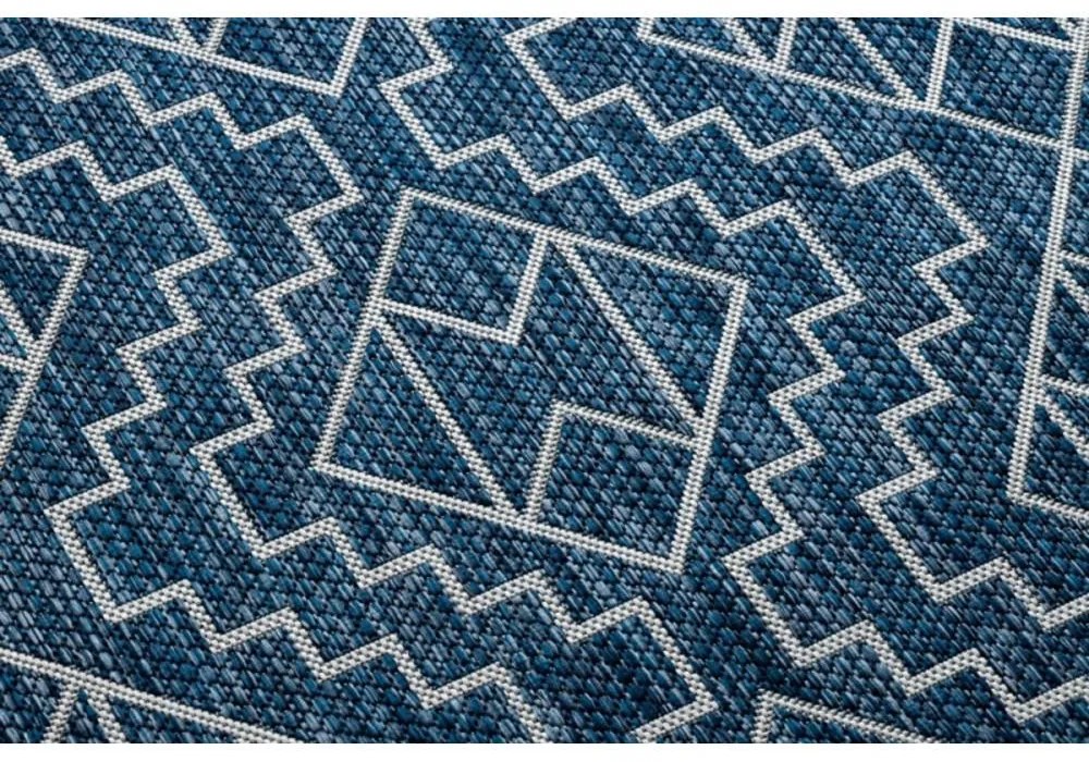 Kusový koberec Romba modrý 120x170cm