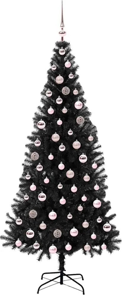 Vánoční stromeček Černá 210 cm PVC 3396489
