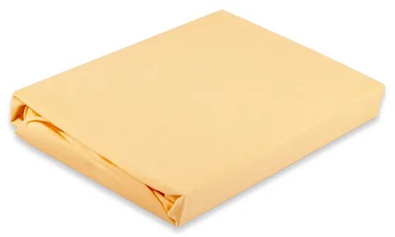 Vesna | Prostěradlo froté Excellent meruňková 90 x 200 cm