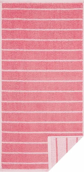 Luxusní ručník a osuška LINE 206 růžová/bílá osuška 70x140 cm