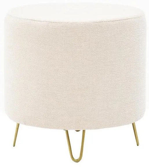 Asir Taburet NANI pr. 40 cm krémová 825BLC2385