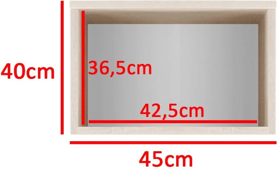 Sestava nábytku do předsíně Emi 32 se zrcadly a čalouněnými panely – barva dub artisan/černá