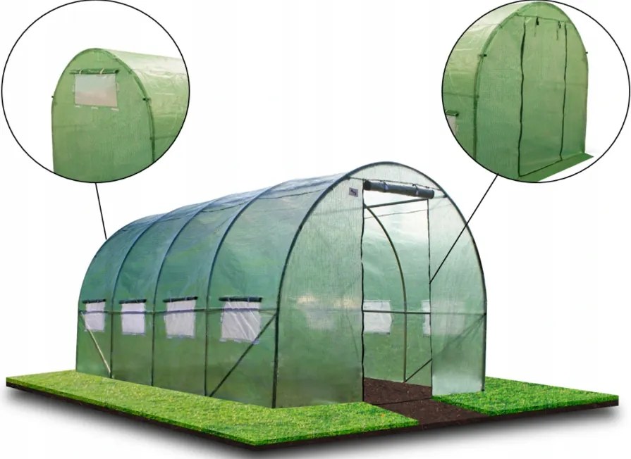 Bestent Zahradní fóliovník 2,5x4m s UV filtrem PROFI Garden