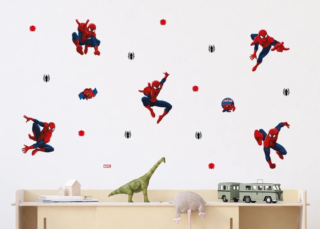 Dětská samolepka na zeď Marvel Spider-Man, Disney | 30 x 30 cm | DDKS 1090