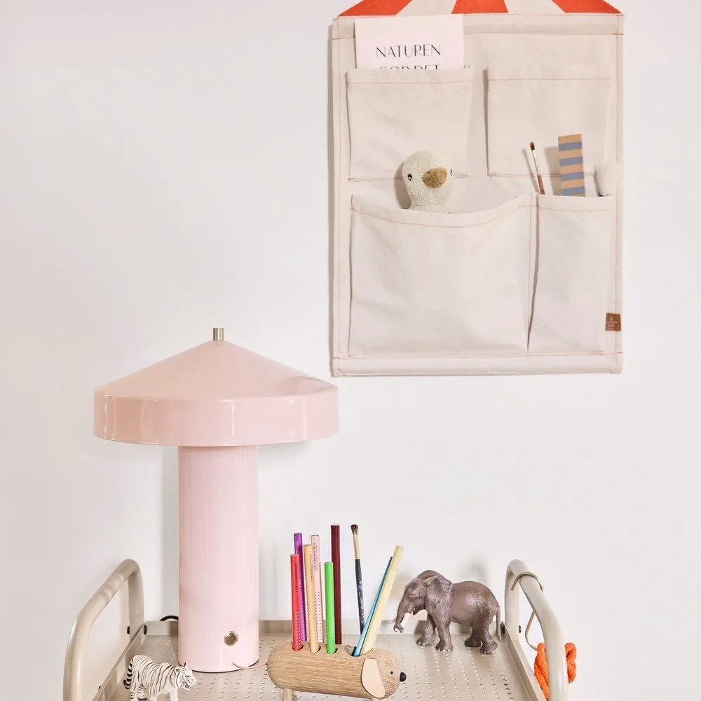Krémový látkový závěsný organizér 40x1x60 cm Circus – OYOY Mini